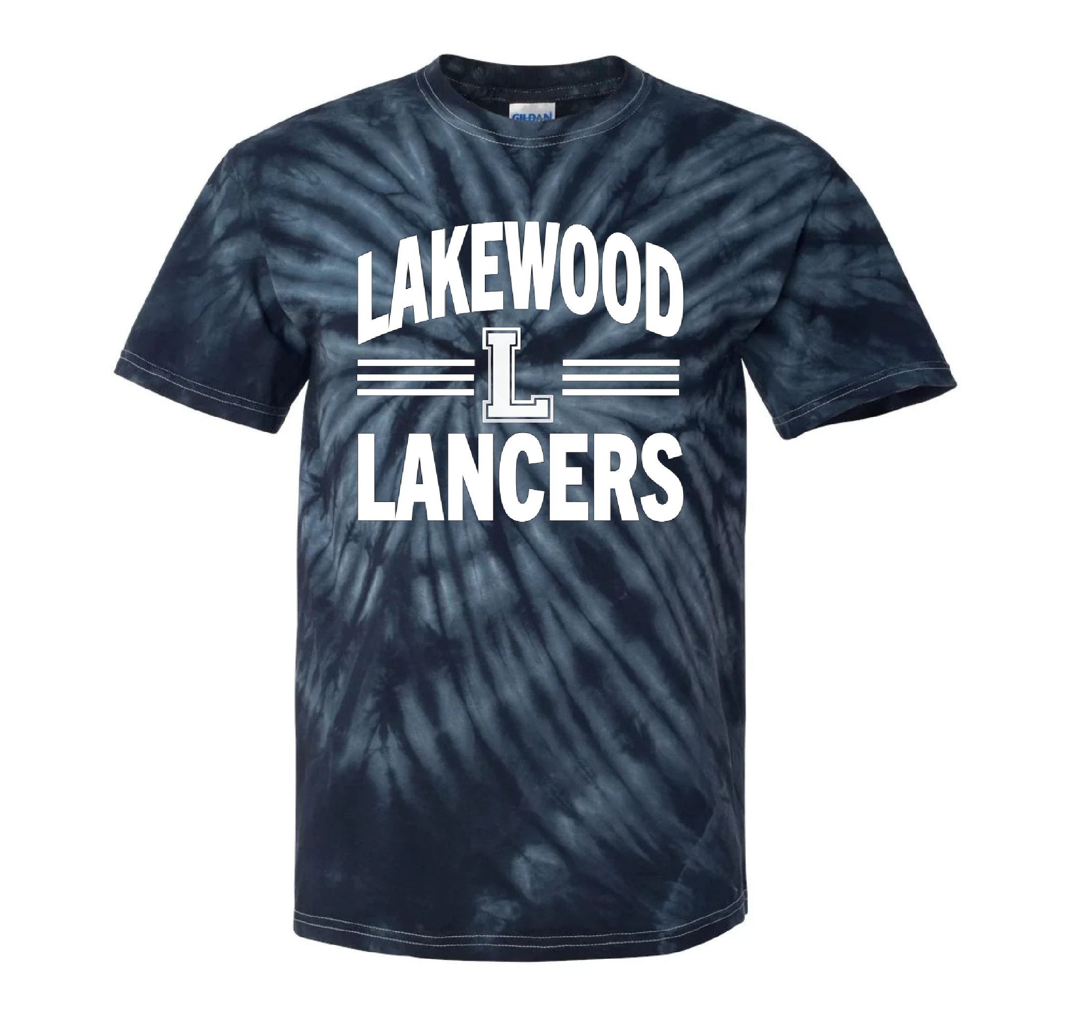 Lakewood Lancers Short Sleeve Tie Dye Tee – Hometown Threads Ohio (Hebron)